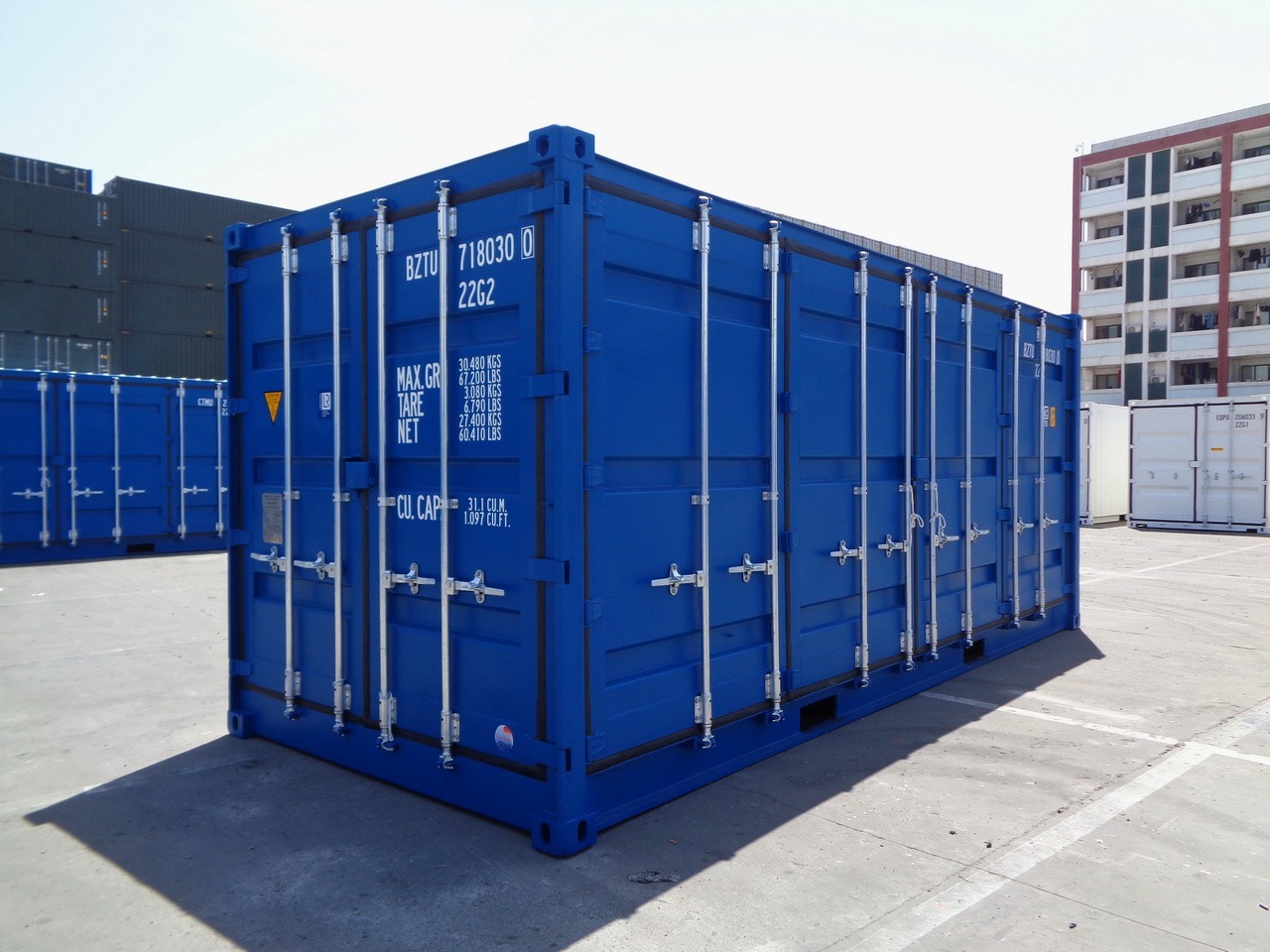 Buy 20ft Open Side Shipping Container Super premium - Prestige Sea Cans
