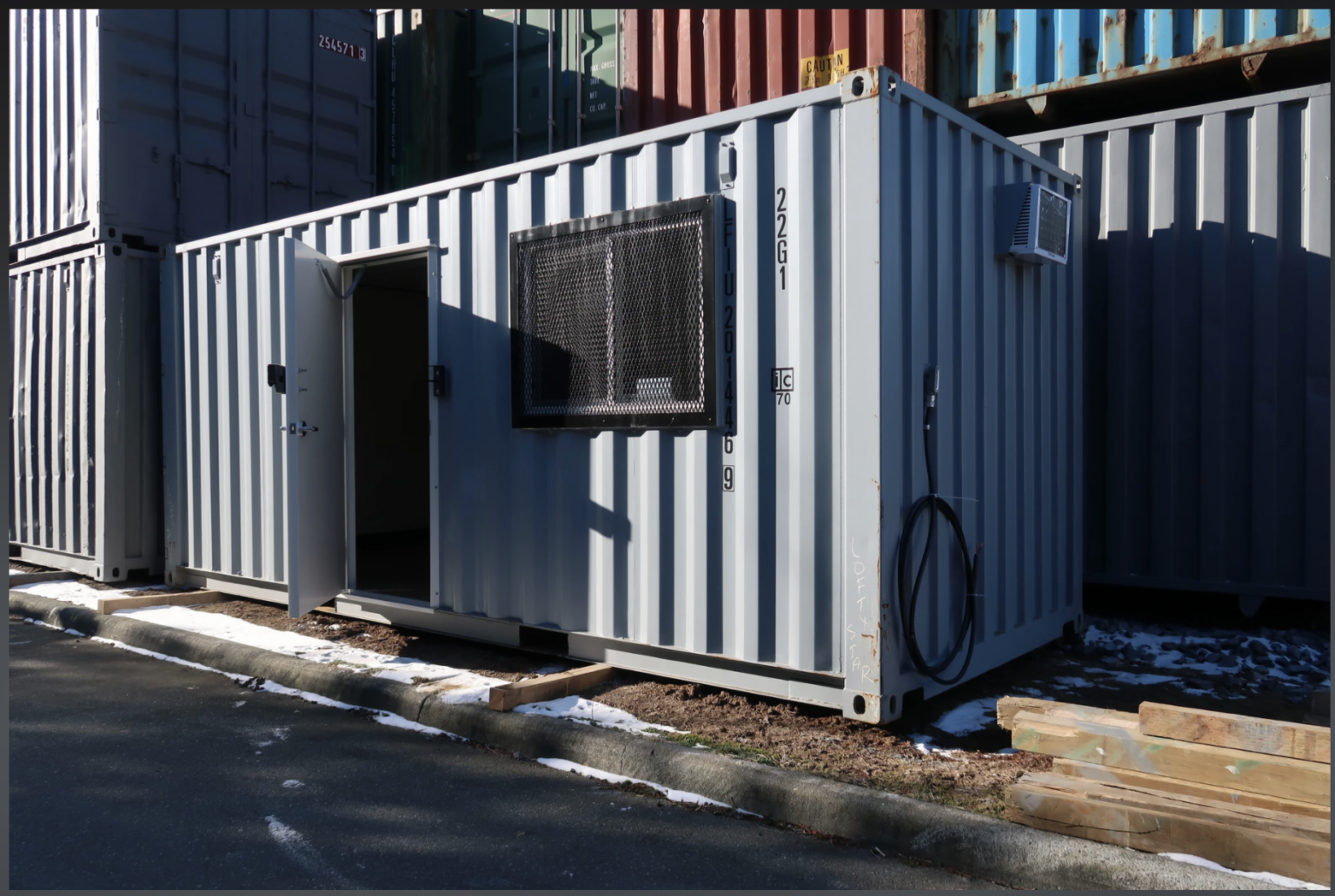 20 ft Container (Site Office) - Prestige Sea Cans