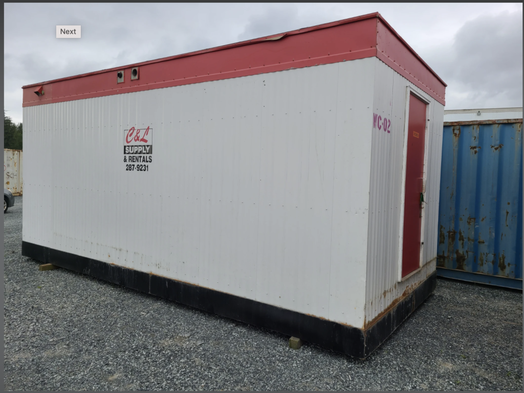 10' x 20' Site Washroom Container (Women's) - Prestige Sea Cans