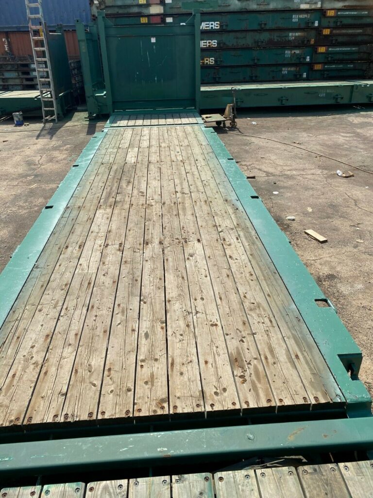 Buy 40ft Flat Rack Shipping Container - Prestige Sea Cans